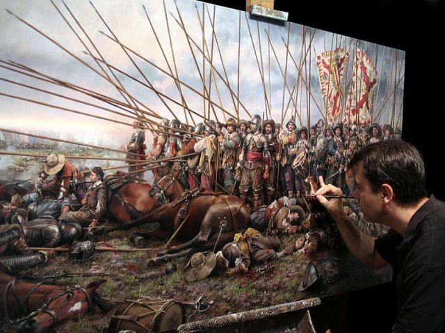 «Rocroi, el último tercio». Obra de D. Augusto Ferrer Dalmau, catalán ...